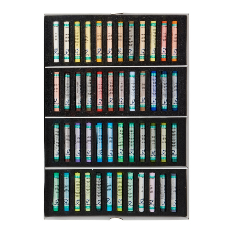 Talens van gogh landscape set of 48 dry pastels