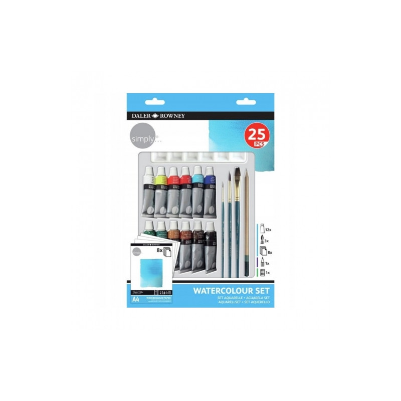 Daler Rowney simply watercolour set